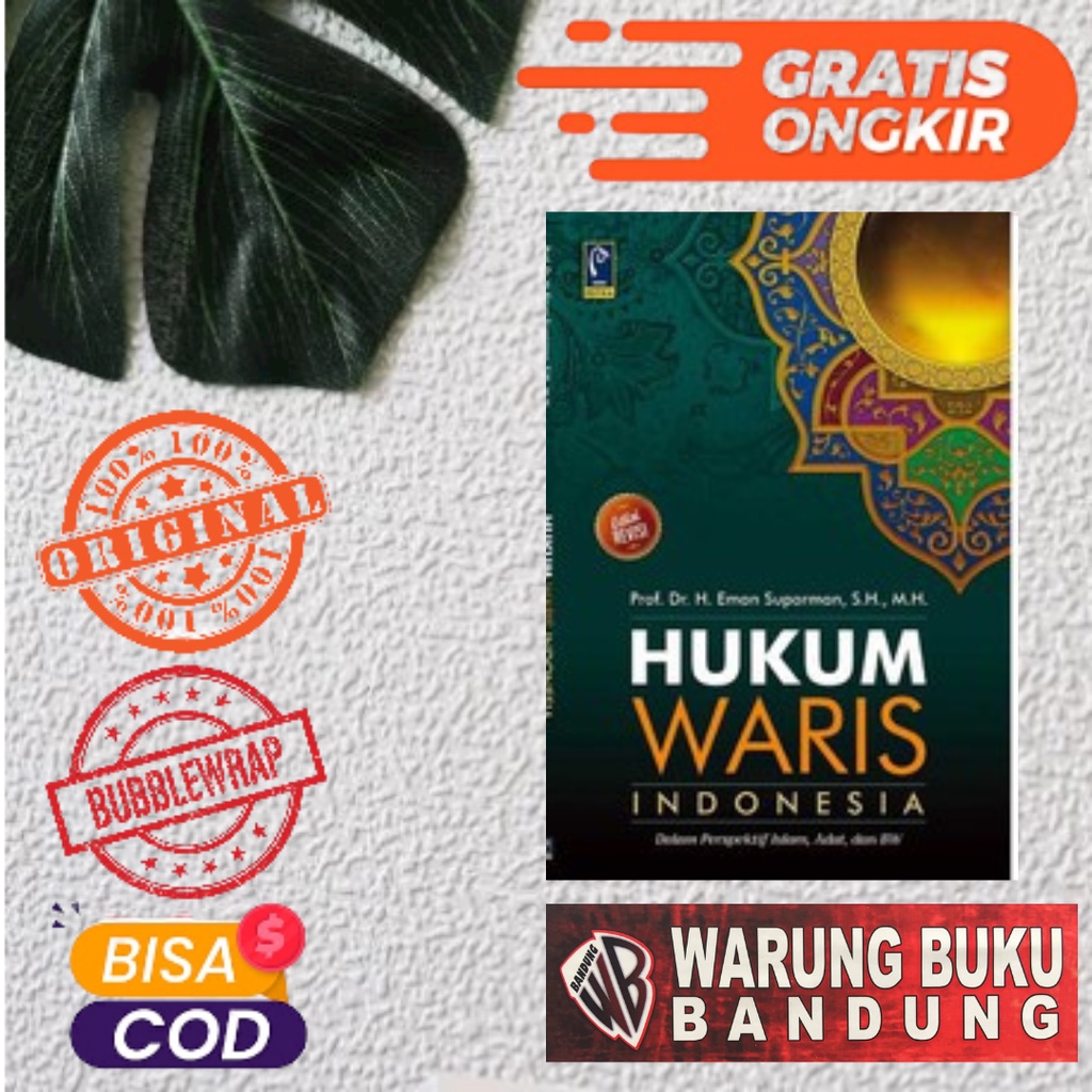 Jual BUKU HUKUM WARIS INDONESIA EDISI REVISI - Prof. Dr. H. Eman Suparman, S.H., M.H. | Shopee ...