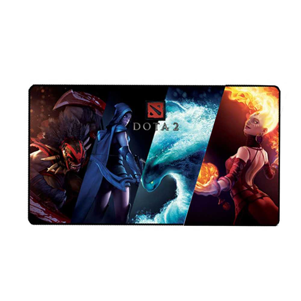 Jual Gaming Mouse Pad XL Desk Mat Motif DOTA 400 x 900 mm | Shopee ...