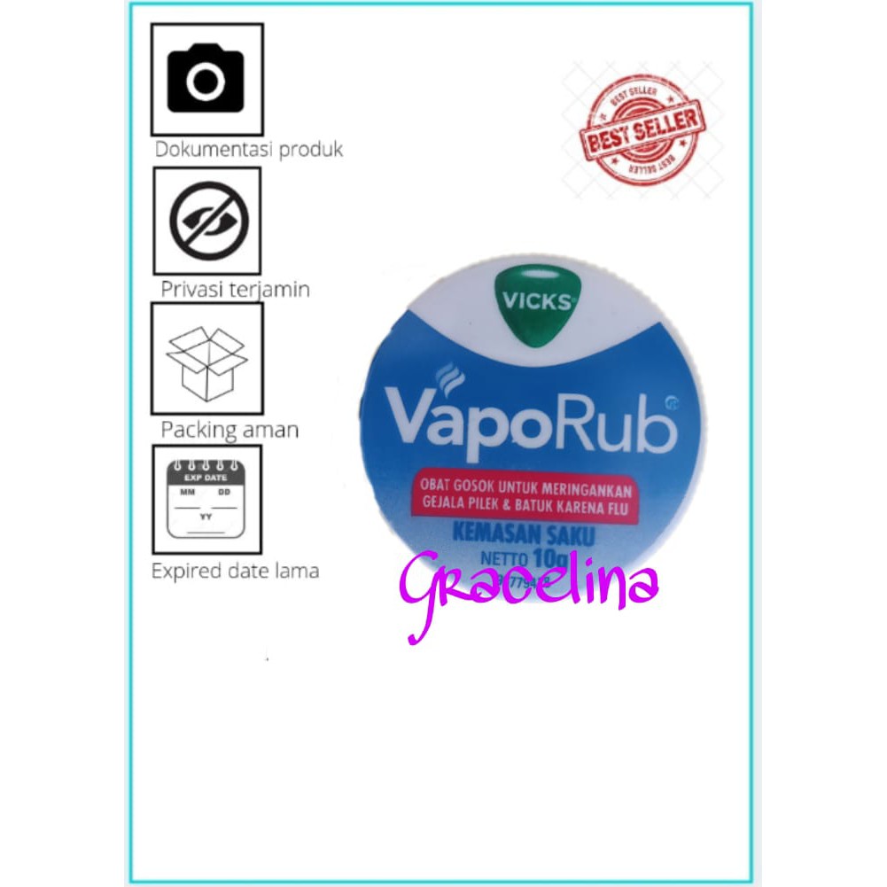 Jual Minyak dan balsem/ Vicks Vaporub 10 g | Shopee Indonesia