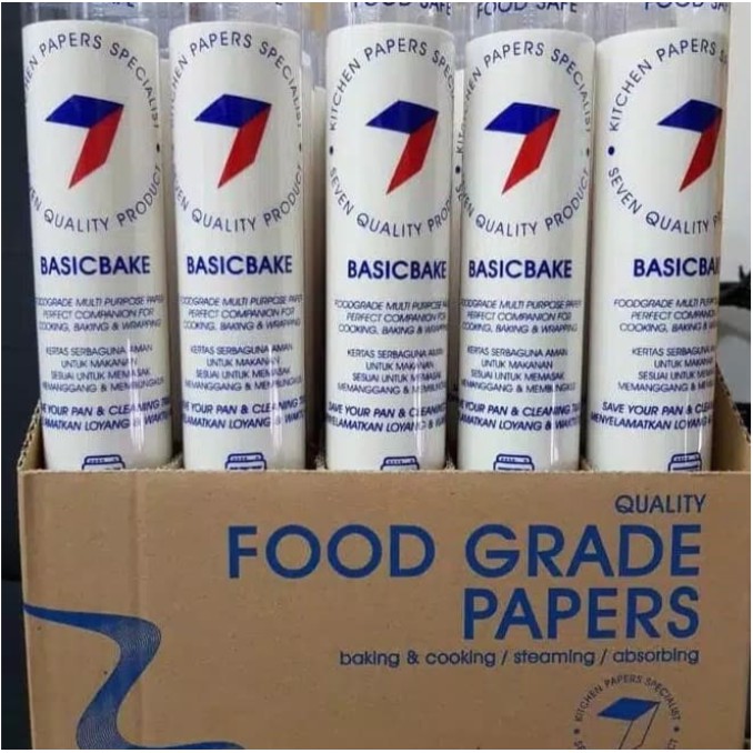 Jual premium baking paper kertas roti Seven Germany isi 20pcs | Shopee ...