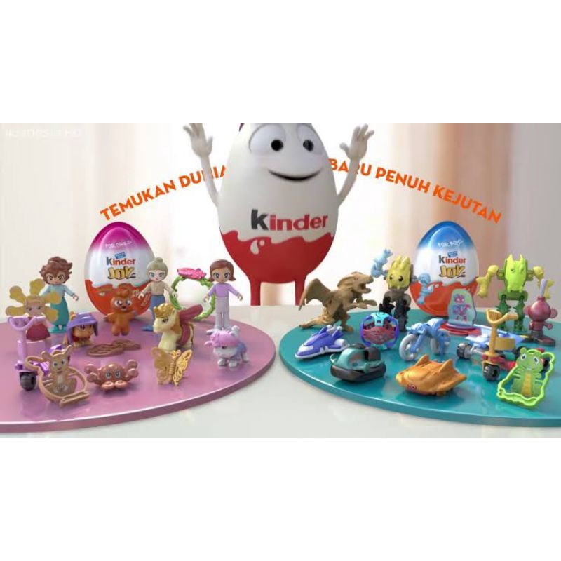 Jual Mainan Hadiah Kinder Joy Mainan ( Baru ) Berbagai Macam Harga Per ...