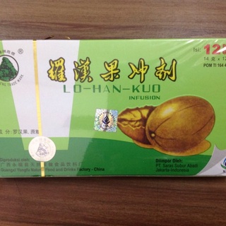Jual LO HAN KUO INFUSION / LUO HAN GUO KOTAK / LOHANKUO / OBAT SERAK ...