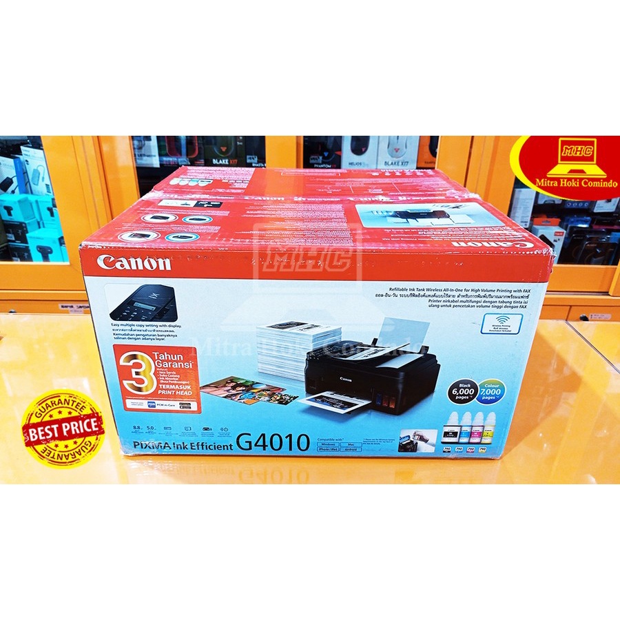 Jual Printer Canon Pixma G4010 Ink Tank Print Scan Copy Fax Wifi ...