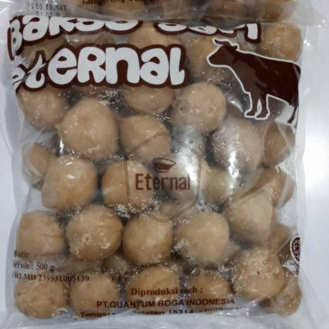 Jual Bakso sapi eternal isi 50 pcs 500gr | Shopee Indonesia