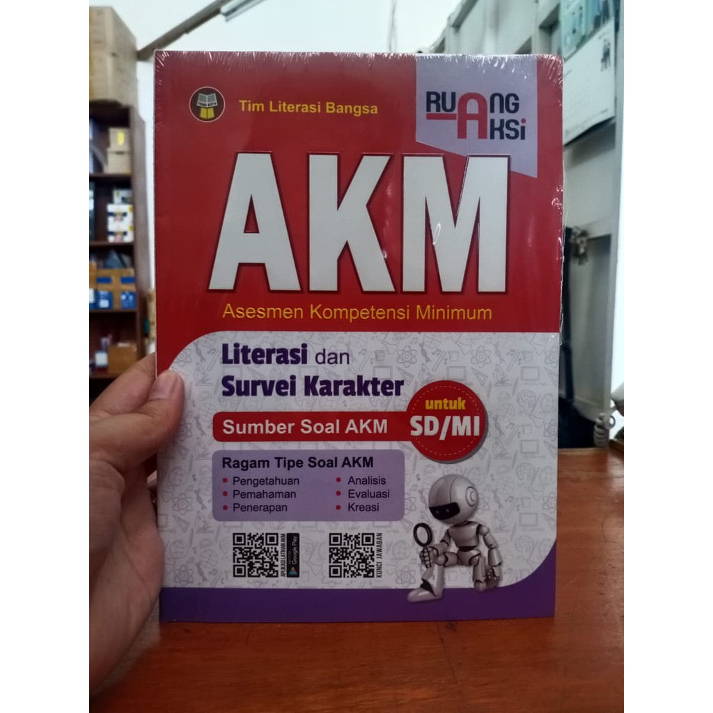 Jual BUKU AKM SD / RUANG AKSI AKM LITERASI DAN SURVEI KARAKTER UNTUK SD ...