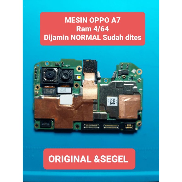 Jual MESIN OPPO A7 Ram 4/64 DIJAMIN NORMAL SIAP PAKAI,ORIGINAL SEGEL PABRIK Indonesia|Shopee ...