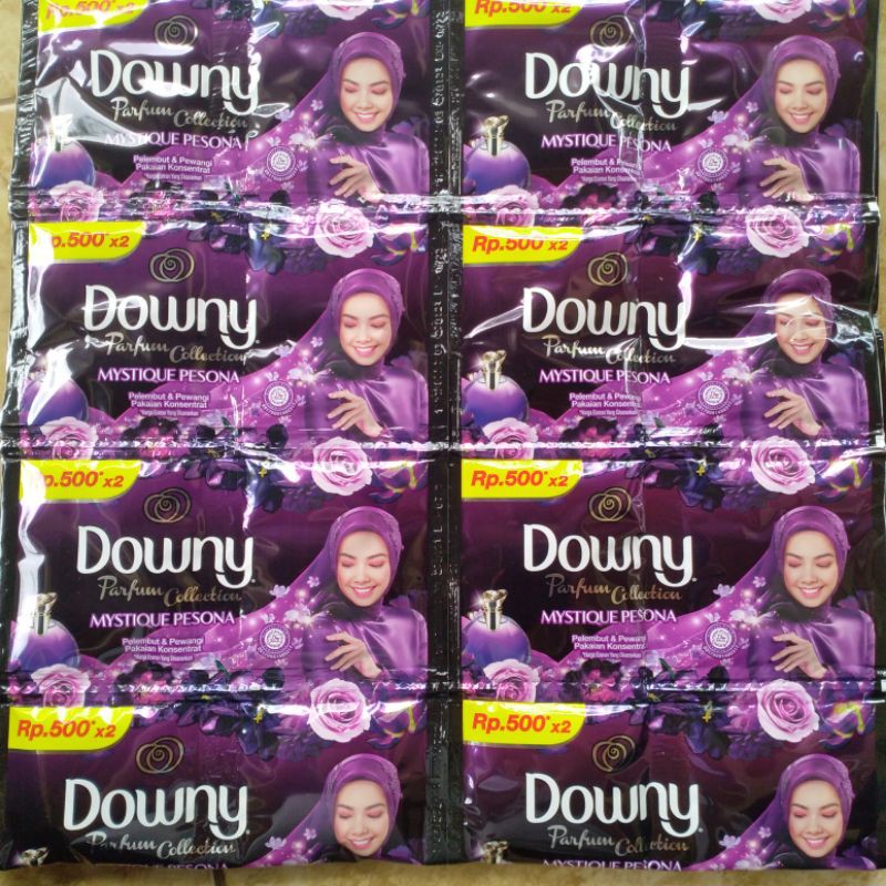 Jual Baru!! Downy Mystique Sachet kemasan 10ml | Shopee Indonesia