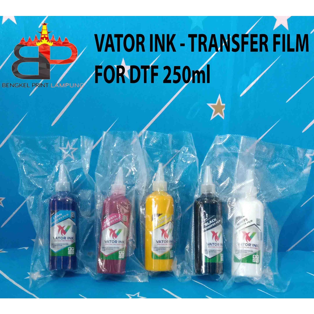 Jual TINTA DTF VATOR INK Premium Quality Sablon DTF Hasil Pekat - 250ML ... Jual TINTA DTF VATOR INK Premium Quality Sablon DTF Hasil Pekat - 250ML ...
