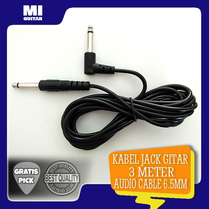 Jual Kabel Gitar / Kabel Jack Gitar Elektrik Akustik Bass / Kabel ...
