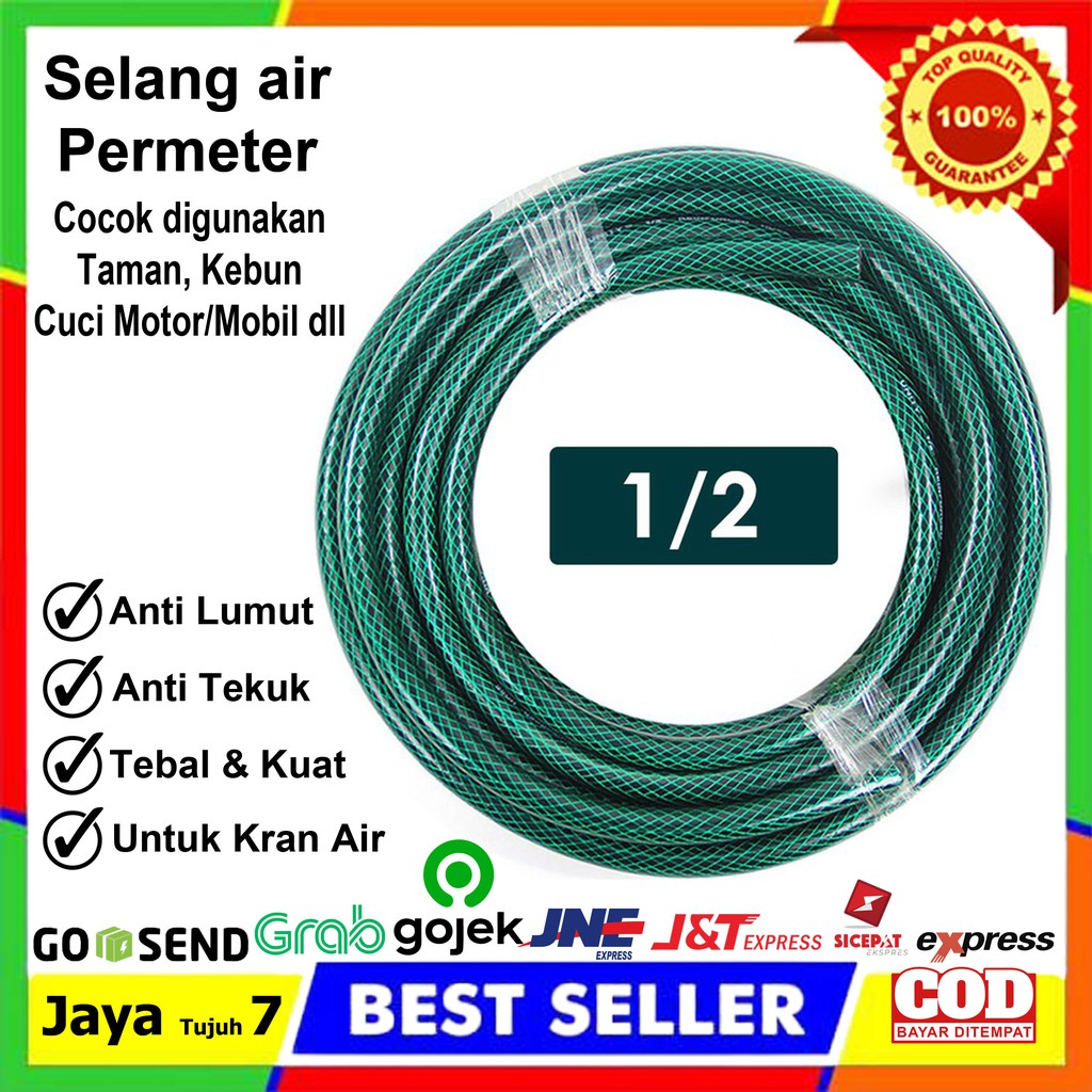Jual SELANG AIR 1/2 / SELANG AIR TAMAN / SELANG AIR PERMETER / SELANG ...