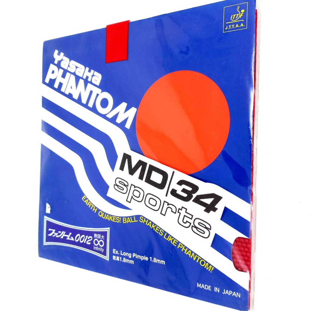 Jual KARET YASAKA PHANTOM 0012 INFINITY - Karet bintik panjang / Karet / Rubber / Bet pingpong ...