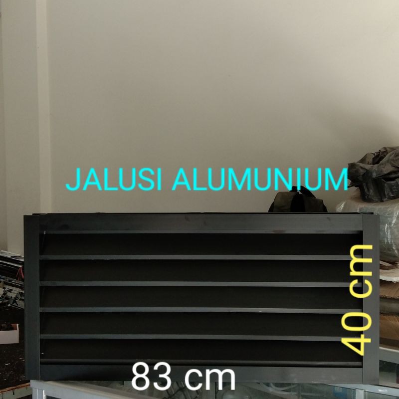Jual Jendela Jalusi + Kusen Alumunium Alexindo, Ukuran Sesuai Gambar ...
