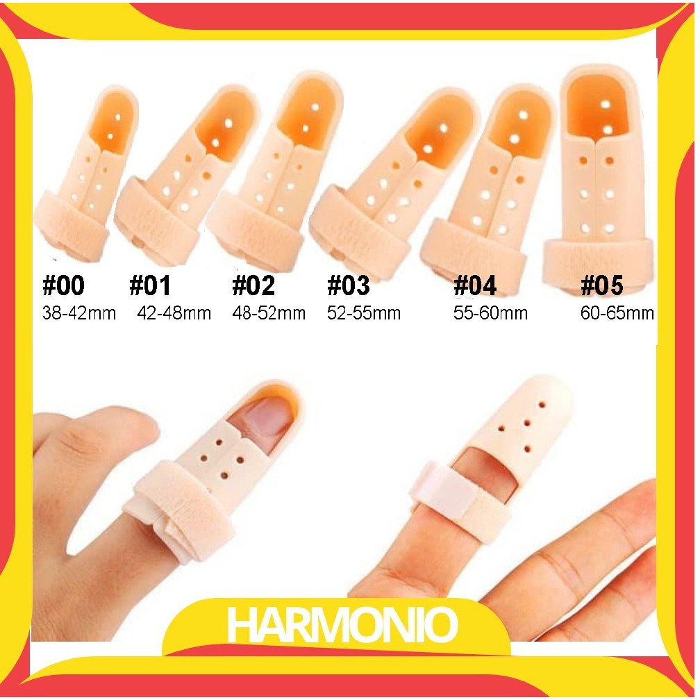 Jual Pelindung Penyangga Jari Tangan Cedera Patah Belat Penjepit Split ...