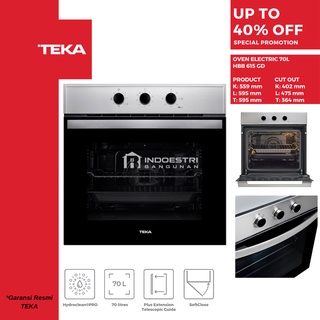 Jual Oven Listrik Teka HBB 615 GD Multifungsi Teka Built In Oven ...