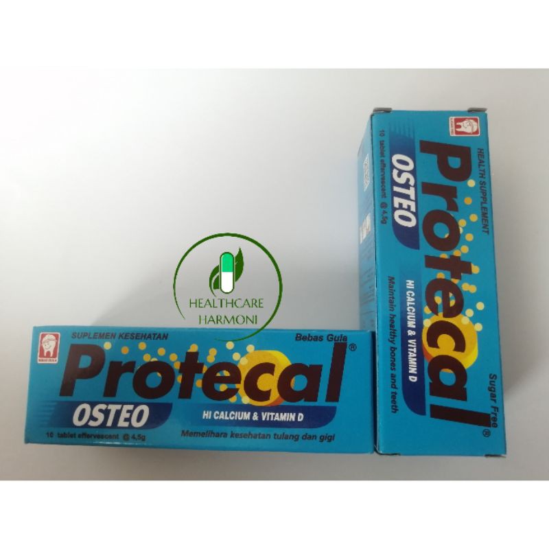 Jual PROTECAL OSTEO EFFERVESCENT TABLET VITAMIN SUPLEMEN TULANG ...
