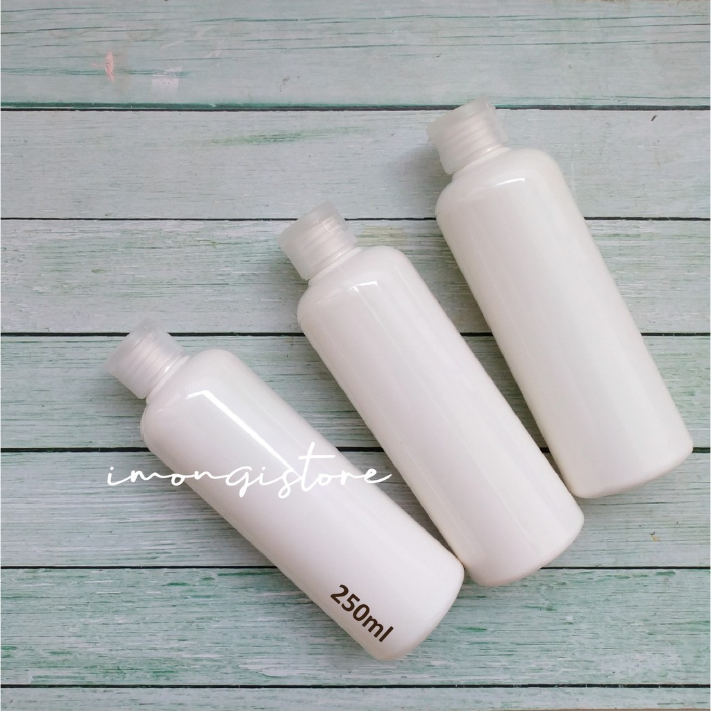 Jual Botol Flip Top Fliptop Putih 250ml 250 ml | Shopee Indonesia