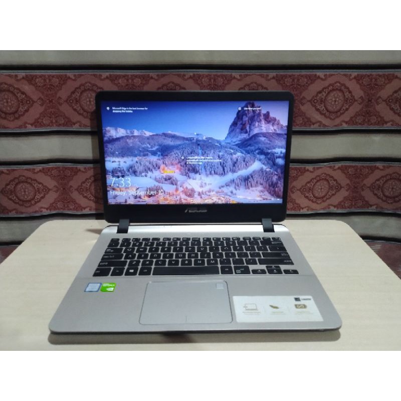 Jual ASUS VIVOBOOK A407UF X407UF SLIM i5 GEN 8 NVIDIA MX SSD DARING SEKOLAH ONLINE KULIAH KERJA ...