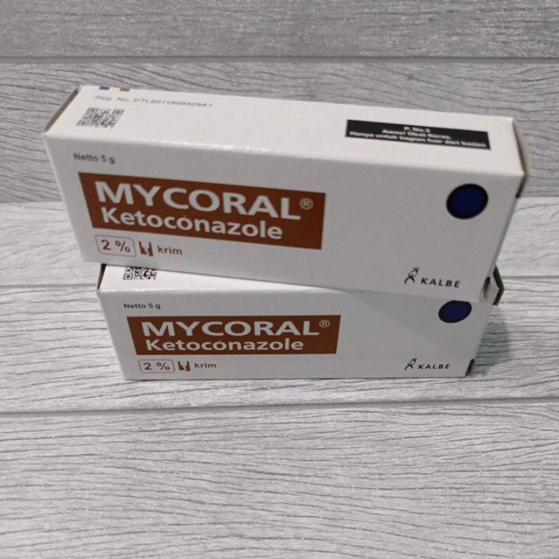 Jual Mycoral Cream 5gram | Shopee Indonesia