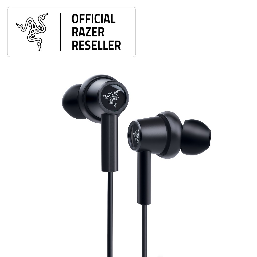 Jual Razer Hammerhead Duo BLACK: Custom-Tuned Dual-Driver Technology ...