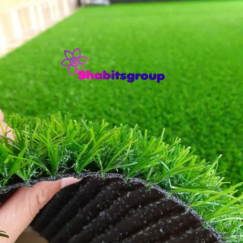 Jual Rumput sintetis swiss 1Mx0,5M tebal 30mm full green - rumput ...