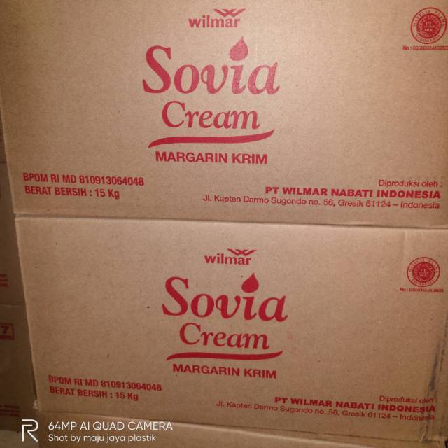 Jual Sovia cream repack 500 gram .. sovia margarine 500 gram | Shopee ...