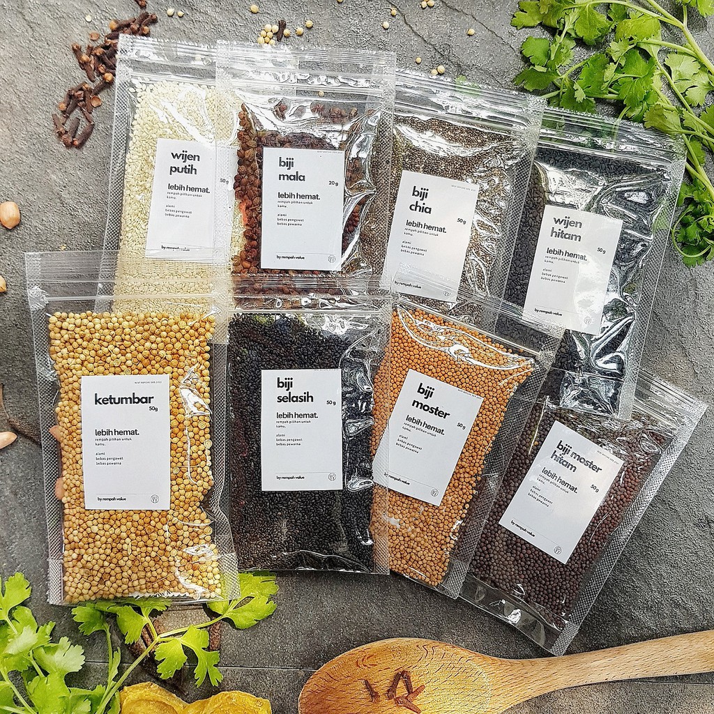 Jual HEMAT! BERAGAM BIJI REMPAH - Rempah Value ( Rempah Dapur / Bumbu ...