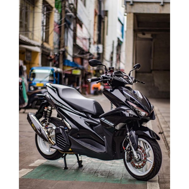 Jual STRIPING STICKER AEROX NVX 155 TRANSPARAN TYPE R SIMPLE WHITE ...