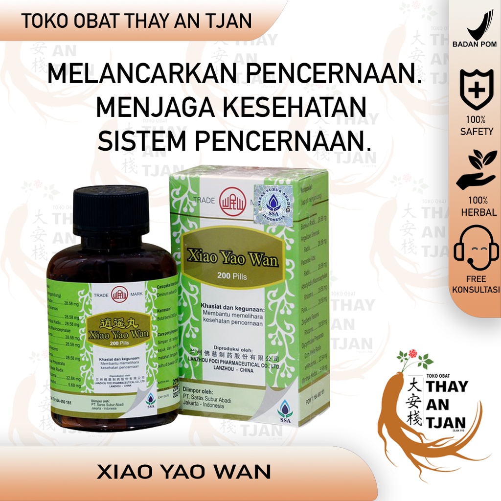 Jual XIAO YAO WAN | OBAT LANCAR PENCERNAAN | OBAT HORMON | OBAT HAID ...