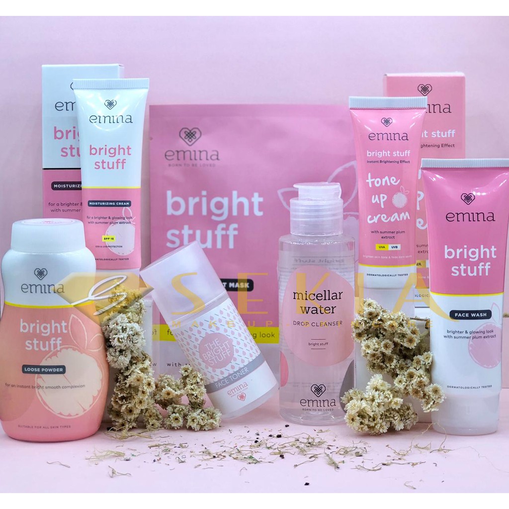 Jual EMINA BRIGHT STUFF SERIES / EMINA BRIGHT STUFF PAKET | Shopee ...