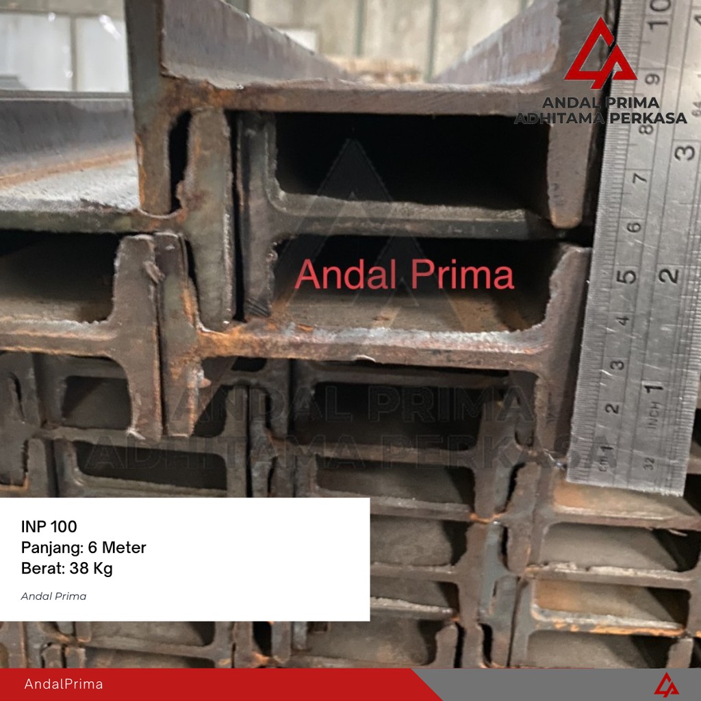 Jual INP 100 x 6 Meter - Besi Baja INP - 38kg | Shopee Indonesia