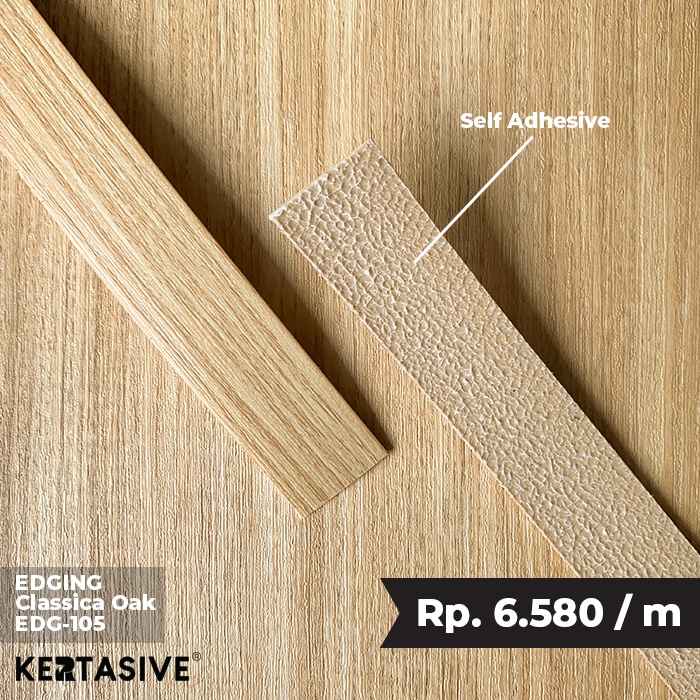 Jual CLASSICA OAK - PVC Interior Edging Kertasive (per mtr) | Shopee ...