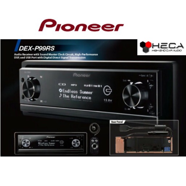 Jual PIONEER DEX-P99RS Single Din DEX P99RS Tape Mobil DEXP99RS Head ...
