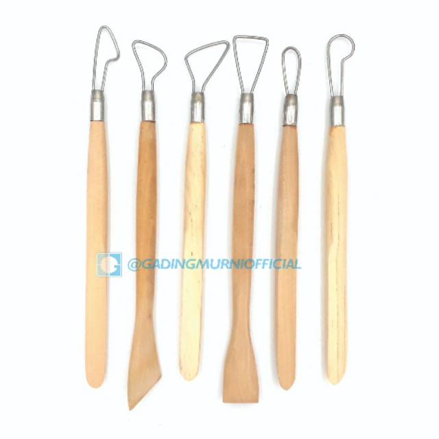 Jual V-Tec Pottery Sculpting Art Clay Tools Alat Ukir Cukil E0010 ...