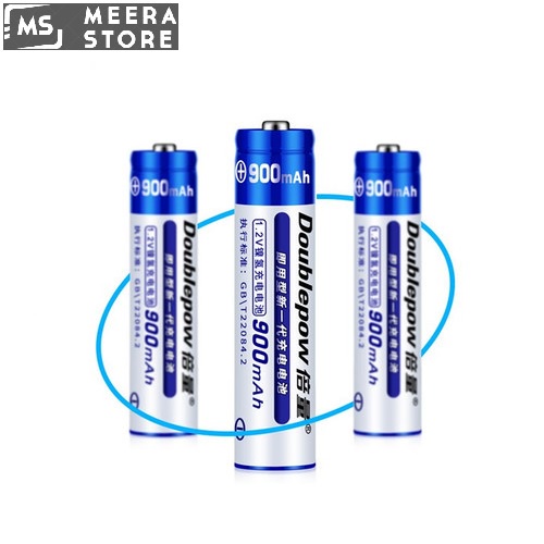 Jual Batu Baterai AAA Rechargeable NiMH 900mAh - 2 pcs | Shopee Indonesia