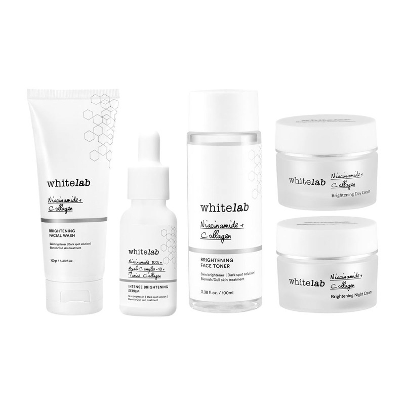 Jual whitelab brightening series + intense serum 10% | Shopee Indonesia