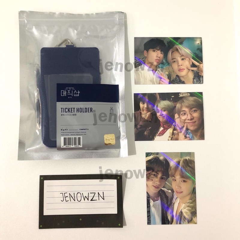 Jual [BOOKED] TIHOL MUSTER SET TICKET HOLDER YOONJIN JIKOOK NAMVHOPE PC POCA PHOTOCARD ALBUM POB ...