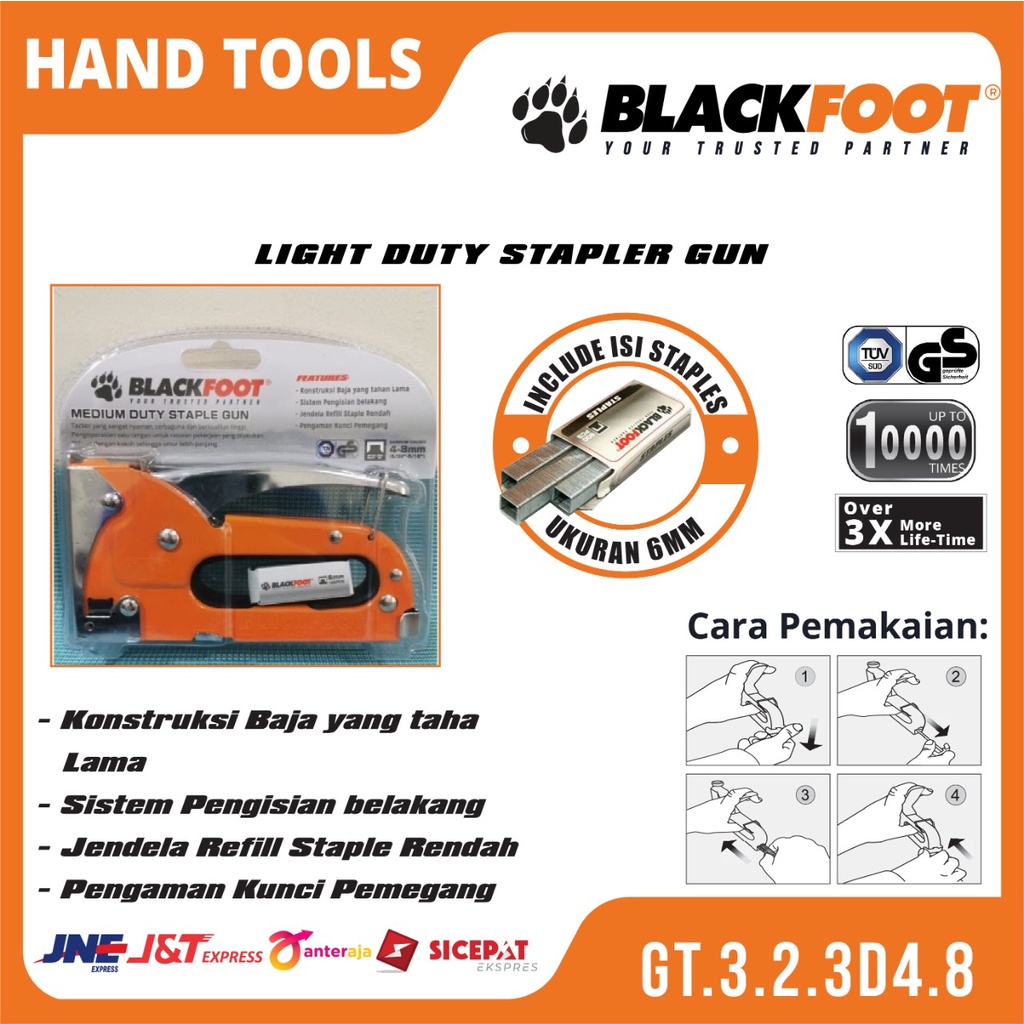 Jual Staples Sofa Staples Jok Kulit Motor / Hekter Tembak Kayu Rak Atap ...