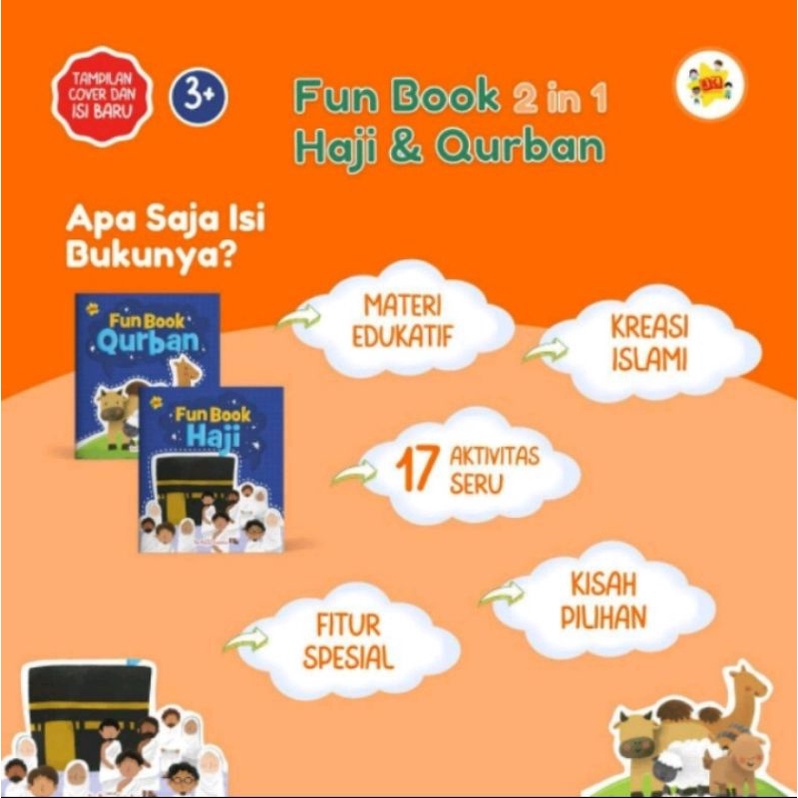 Jual Fun Book Haji & Qurban ( 2 judul dalam 1 buku ) | Shopee Indonesia