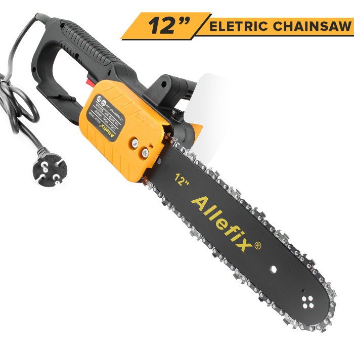 Jual Chainsaw Gergaji LIstrik Kayu Lengkap Dengan Adaptor- ChainsawD2 ...
