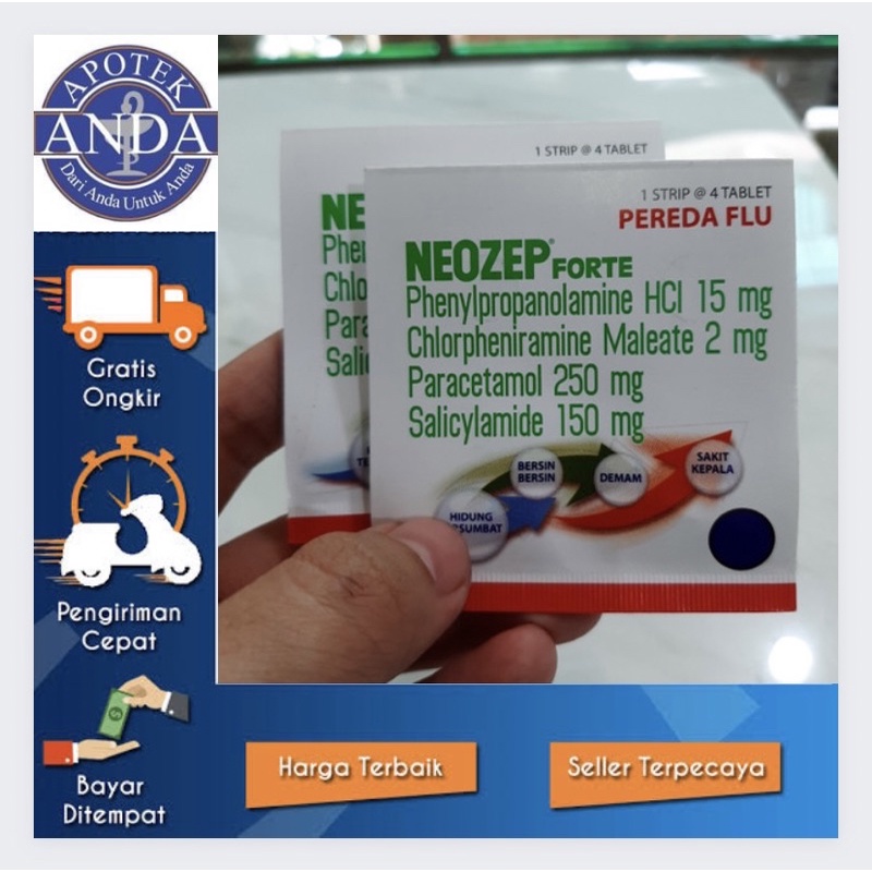 Jual Neozep Forte Tablet Eceran | Shopee Indonesia