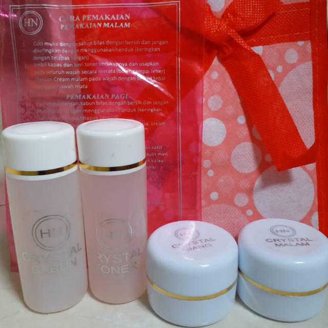 Jual Krim muka hn crystal 4in1 (pot besar) | Shopee Indonesia