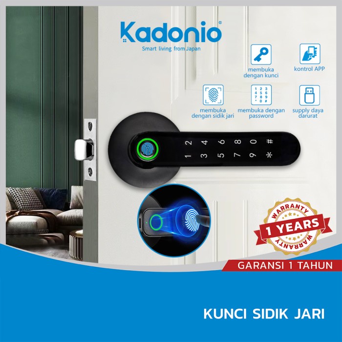 Harga Password Sidik Jari Pintu Terbaru Mei 2023 |BigGo Indonesia