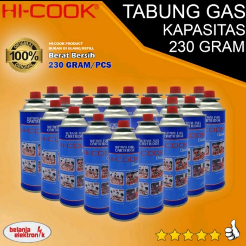Jual Tabung Gas HI.Cook Tabung Gas Kaleng Cocok untuk Kegiatan Kemping ...