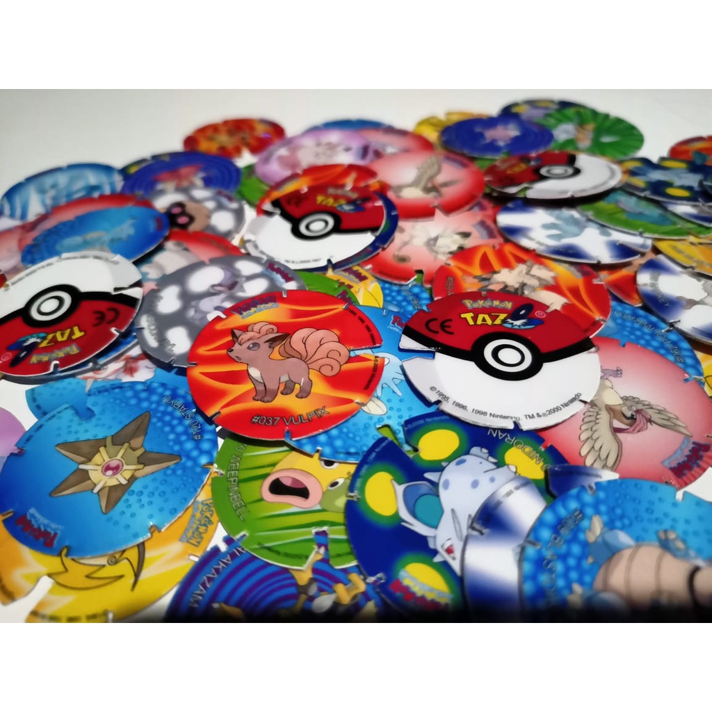 Jual Tazos / Tajos Spin Pokemon Custom Satuan | Shopee Indonesia