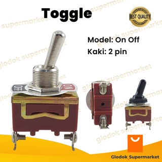 Jual Toggle Switch Mini 3 Pin On Off Saklar Togle Kecil Kaki 3p RRT ...