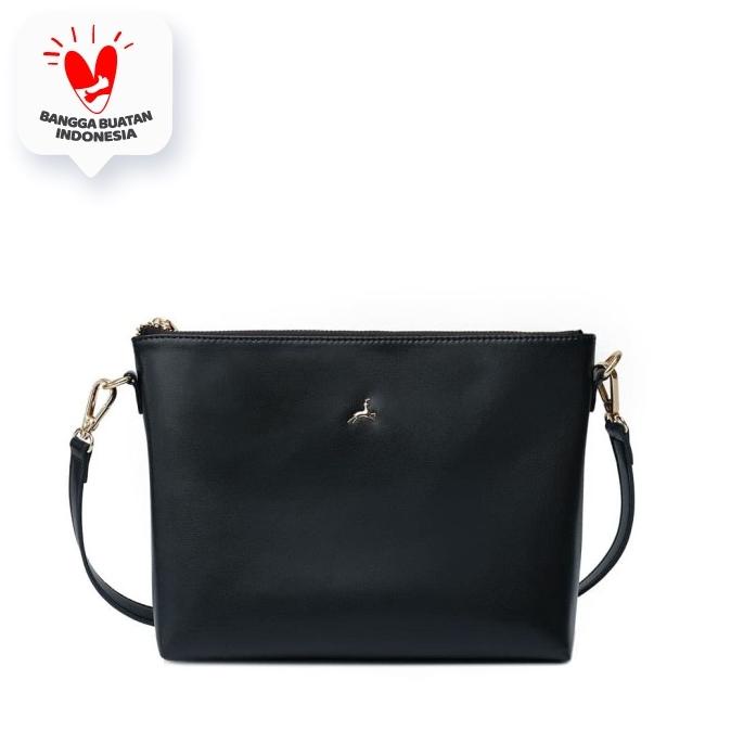 Jual Povilo Milan Sling Bag Black | Shopee Indonesia