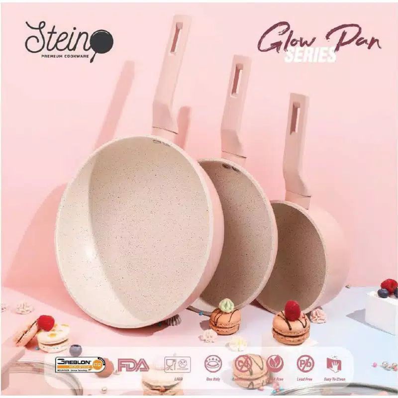 Jual Stein GLOW PAN Complate Set Steincookware Panci Viral | Shopee ...