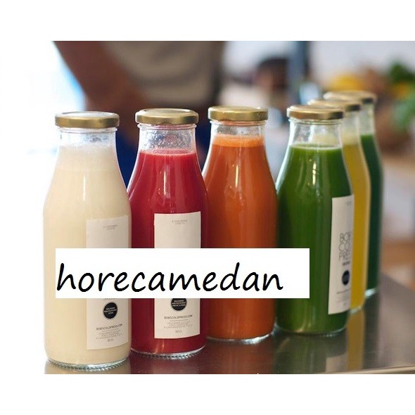 Jual Botol Kaca Jus 200ml 300ml / Botol ASI / Botol Kaca Tutup ...