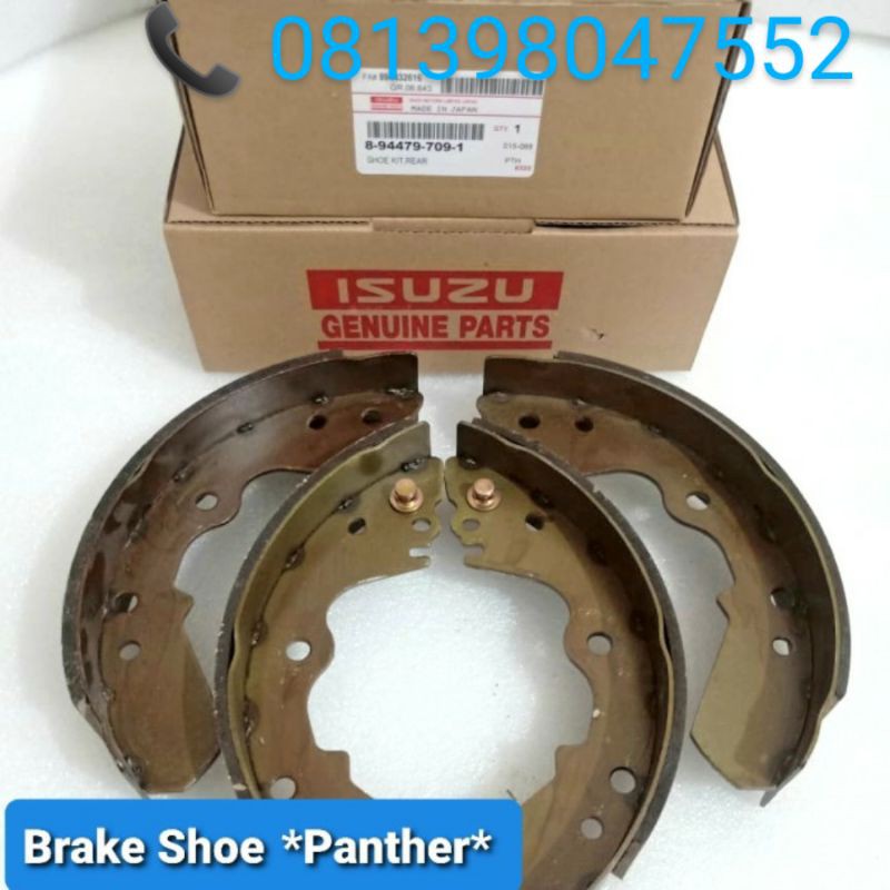 Jual Brake Shoe Kampas Rem Belakang Isuzu Elf NKR71 NKR66 1 Set ...