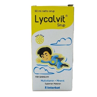 Jual LYCALVIT SYRUP 60 ml - Vitamin Anak Pada Masa Pertumbuhan/Ibu ...